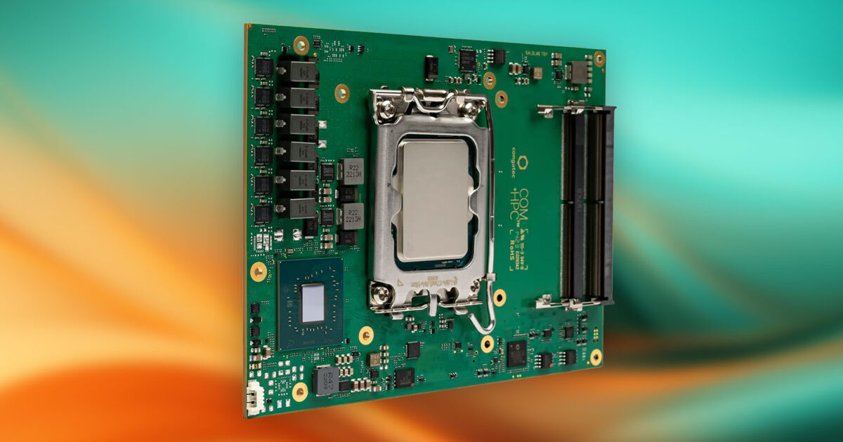 congatec launches new high-performance COM-HPC module for demanding ...