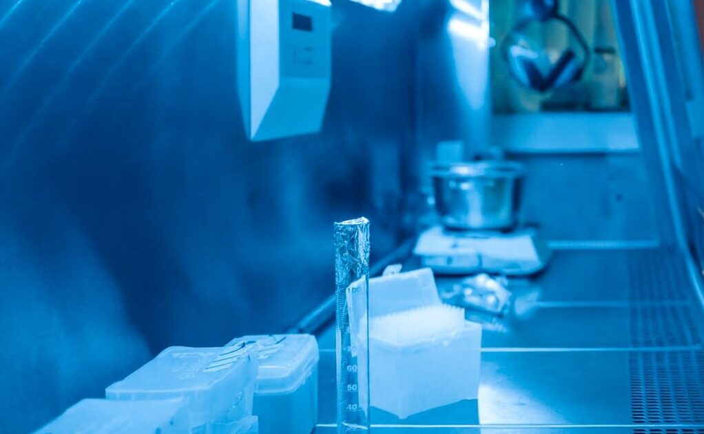 Spectral Blue safeguards laboratory hygiene with patented antimicrobial ...